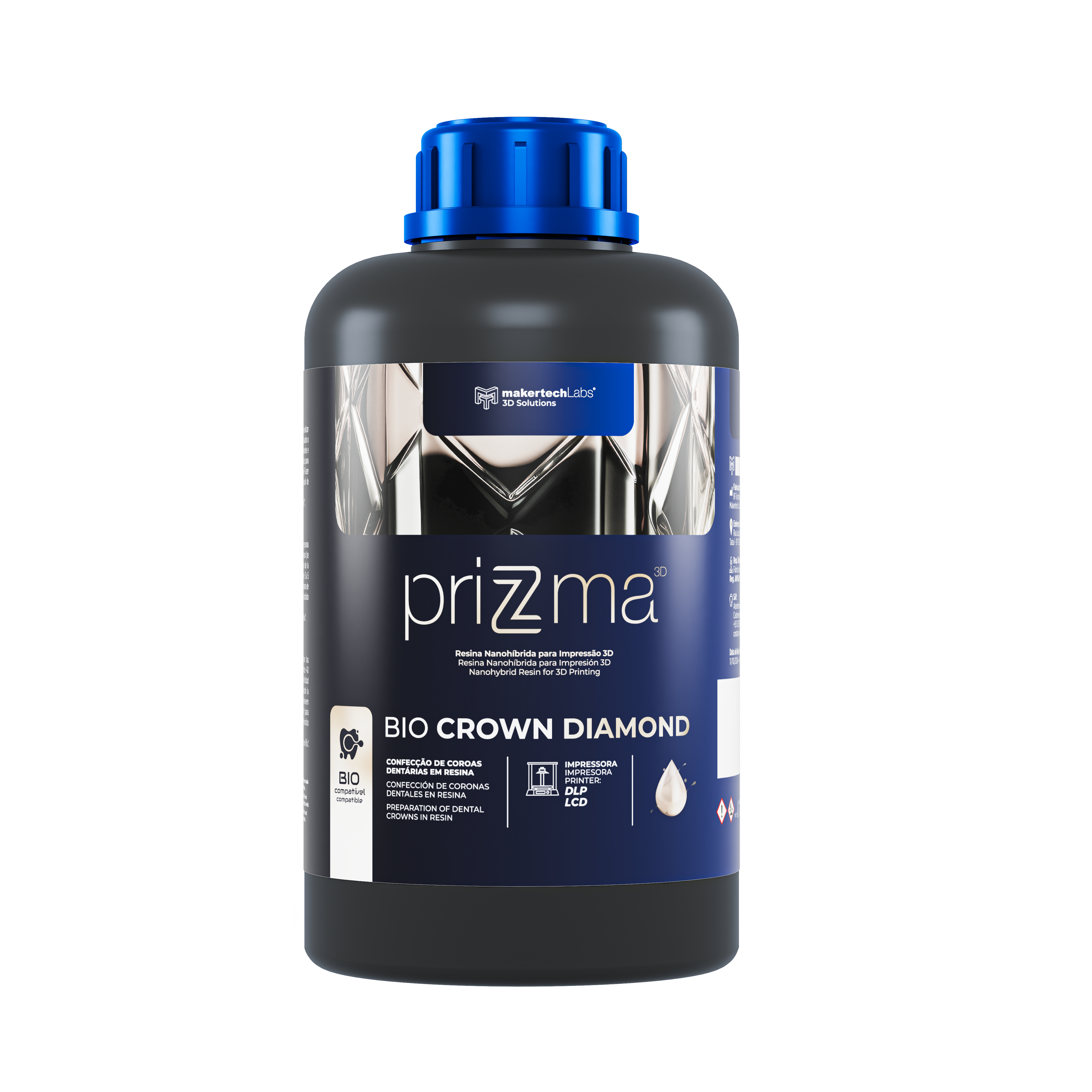 Prizma 3d Resin Bio Crown Diamond - 300gr – priZma3d
